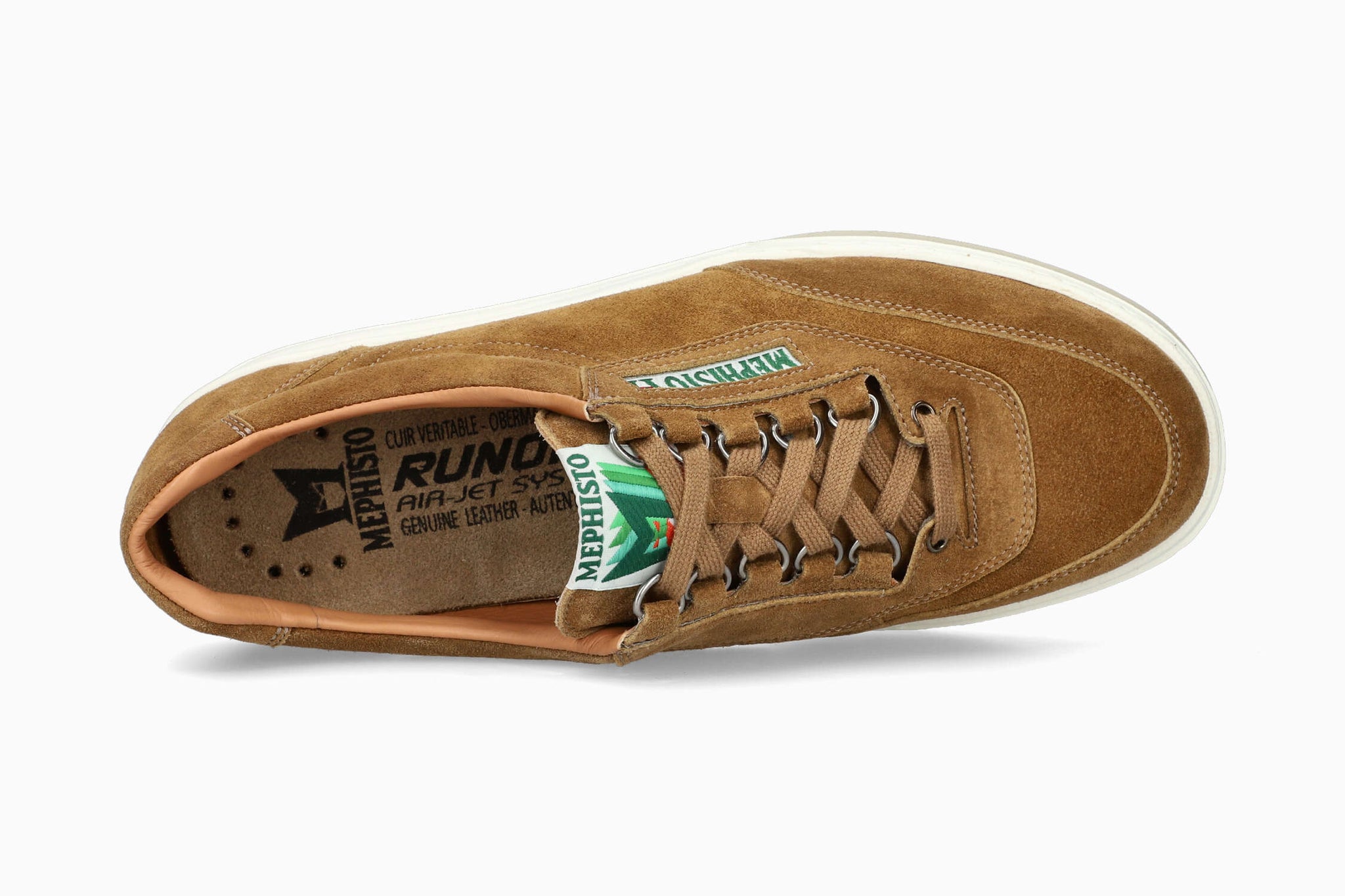 MEPHISTO MATCH | Men Shoes Brown Leather Velvet | Mephisto USA