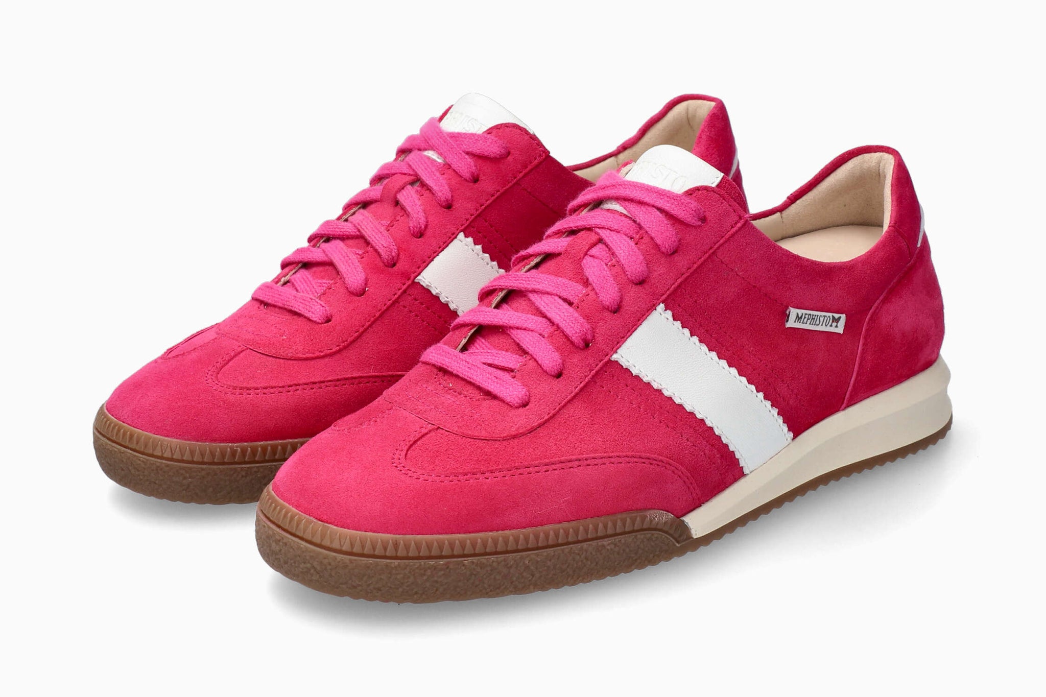 Mephisto Witney | Women Sneaker Pink Leather Velvet | Mephisto USA